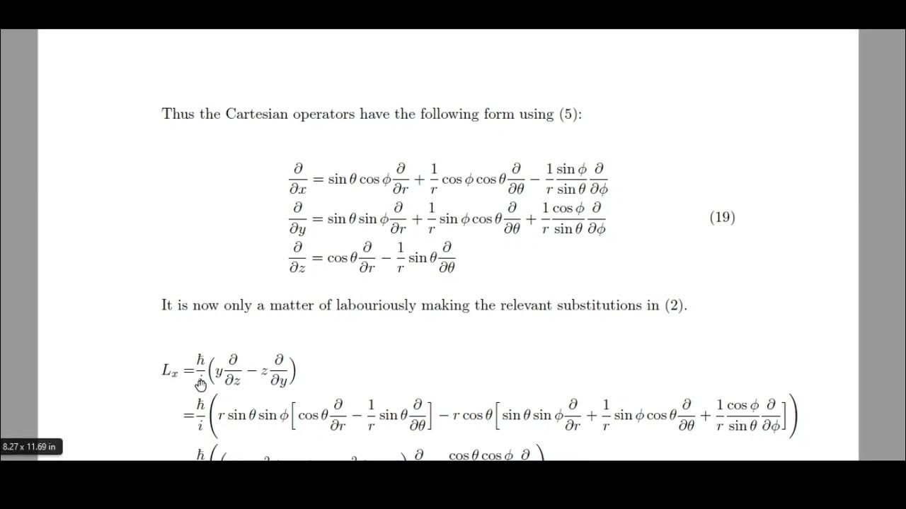 Orbital Angular momentum Operator and its Component in Spherical ...