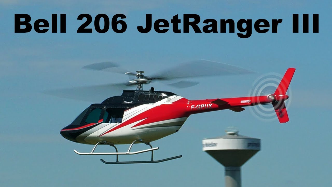 Bell 206 JetRanger III | scale RC helicopter | 4K | Holesov 2021 - YouTube