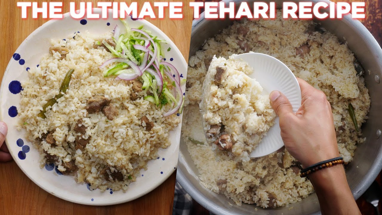 the ultimate tehari recipe anyone can make - YouTube