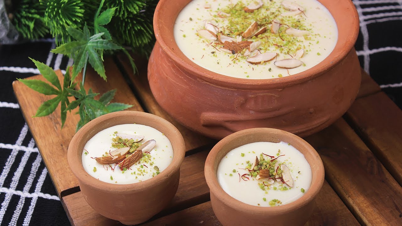 Delicious Firni (Rice Pudding) Recipe | A Timeless Dessert - YouTube
