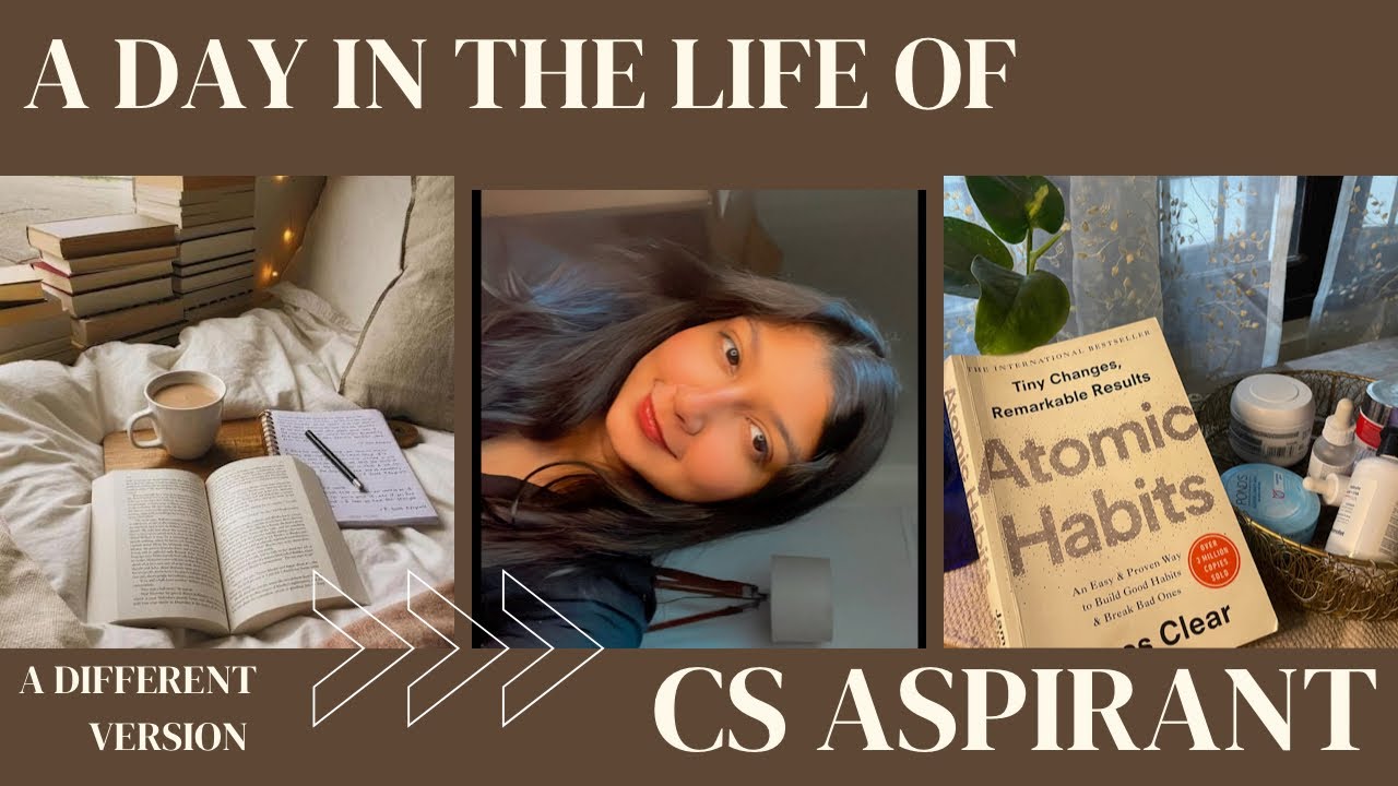A day in the life of a cs aspirant ! New & different version First ever ...