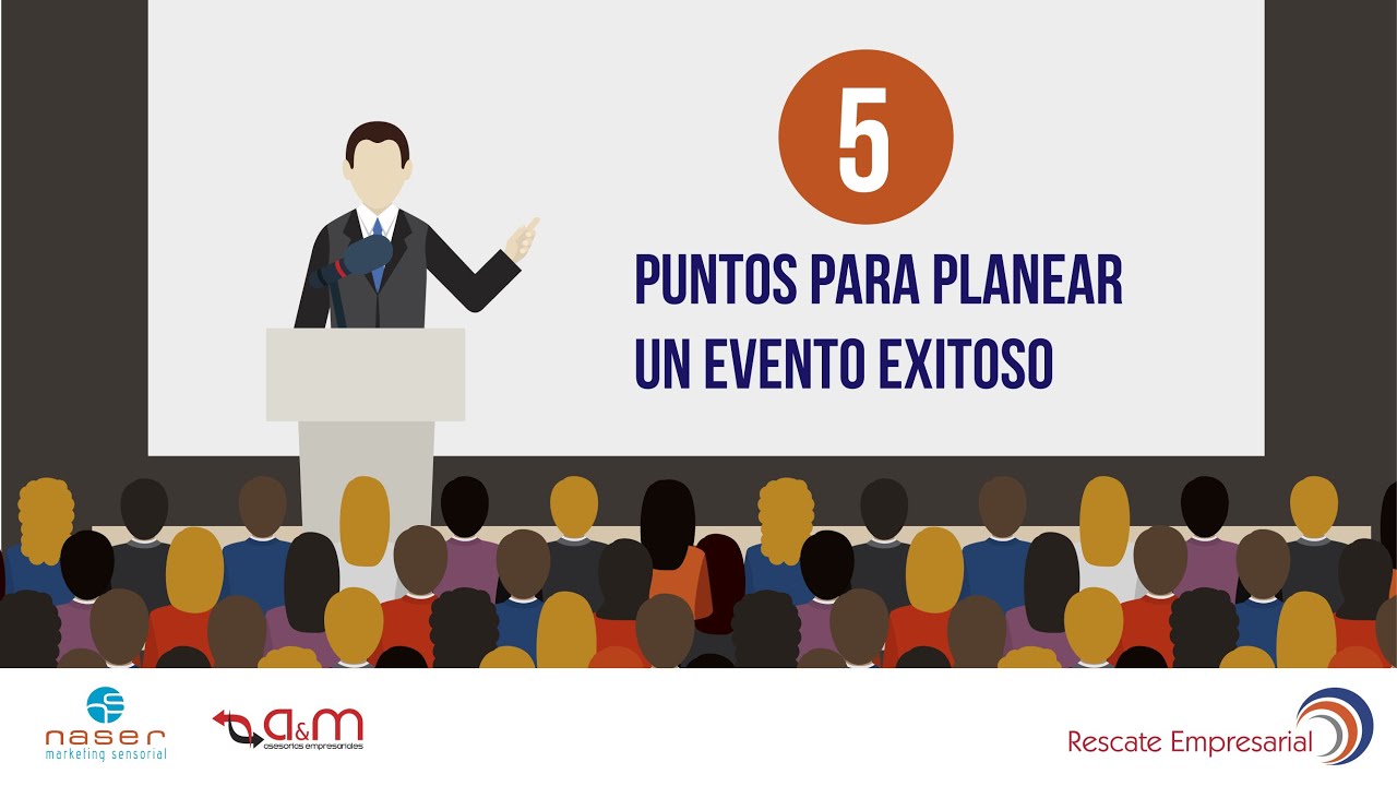 5 puntos para planear un evento exitoso - YouTube