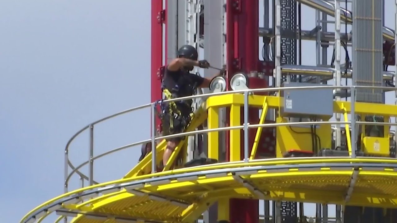 Crews begin to take down Orlando FreeFall ride following teen's death ...