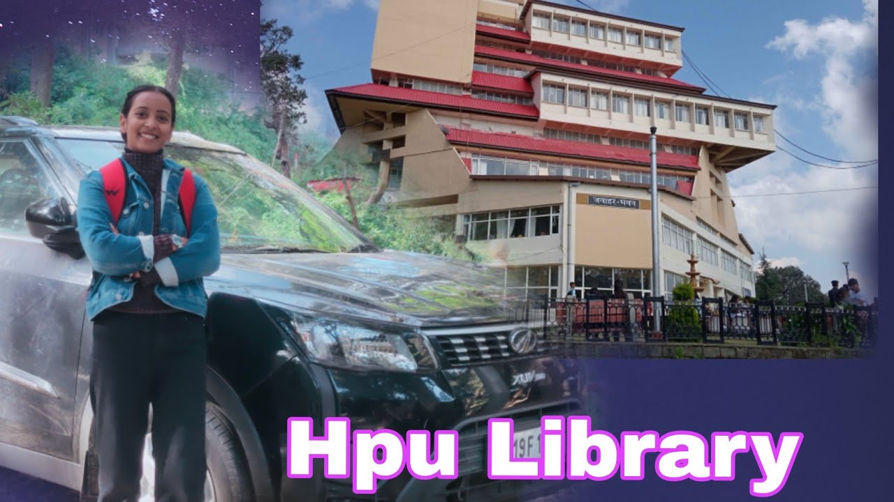 Hpu Library ka last day... aj #shimla #himachalpradesh #pahadigirl ...