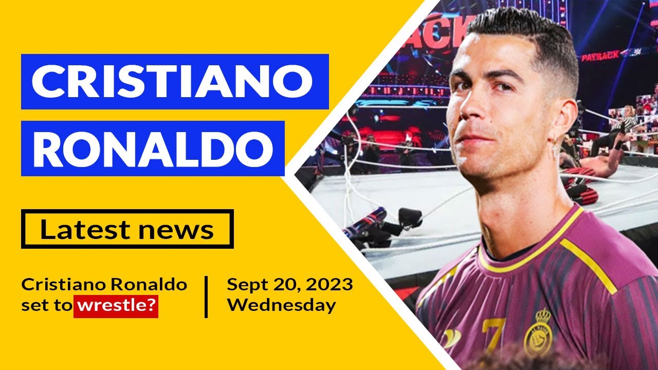 Cristiano Ronaldo set to wrestle? WWE aims to bring football sensation ...