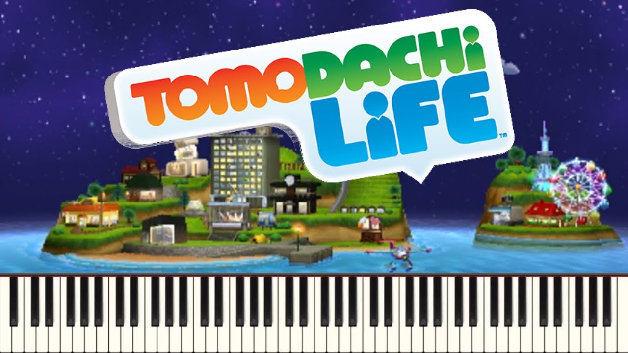 Tomodachi Life - Night Theme [PIANO COVER] - YouTube