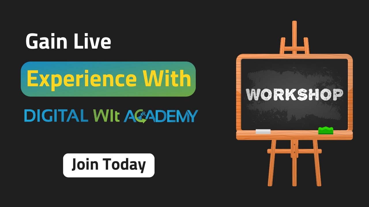Gain Live Experience with Digital Wit Academy - Don't miss the chance !!! - YouTube