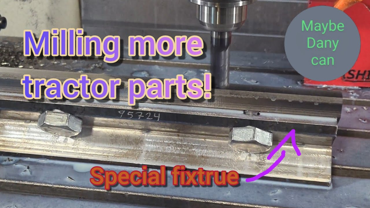 Cnc milling more tractor parts. #cnc #cncmachining #machining # ...