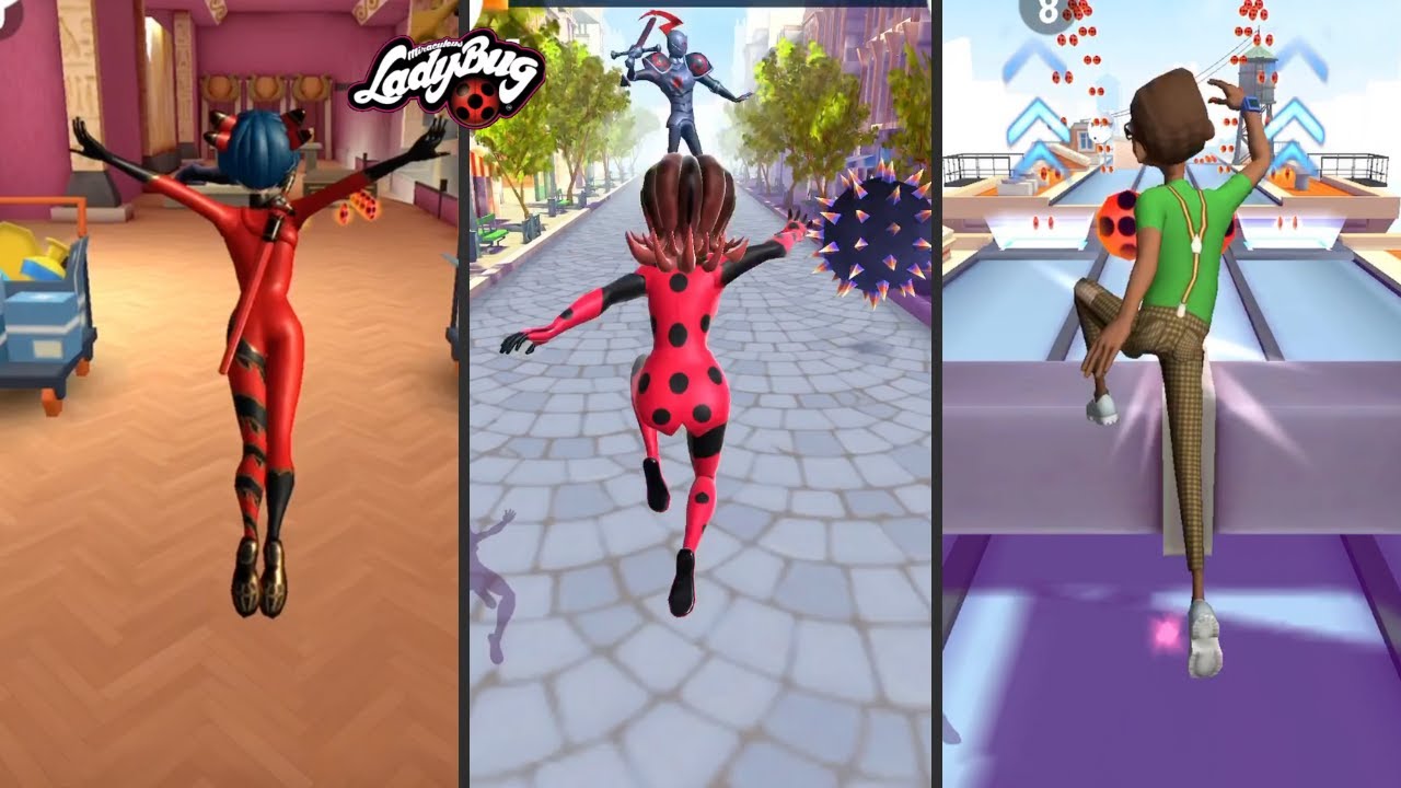 Miraculous Ladybug e Chat Noir 🐞 Turn into awesome superheroes ...