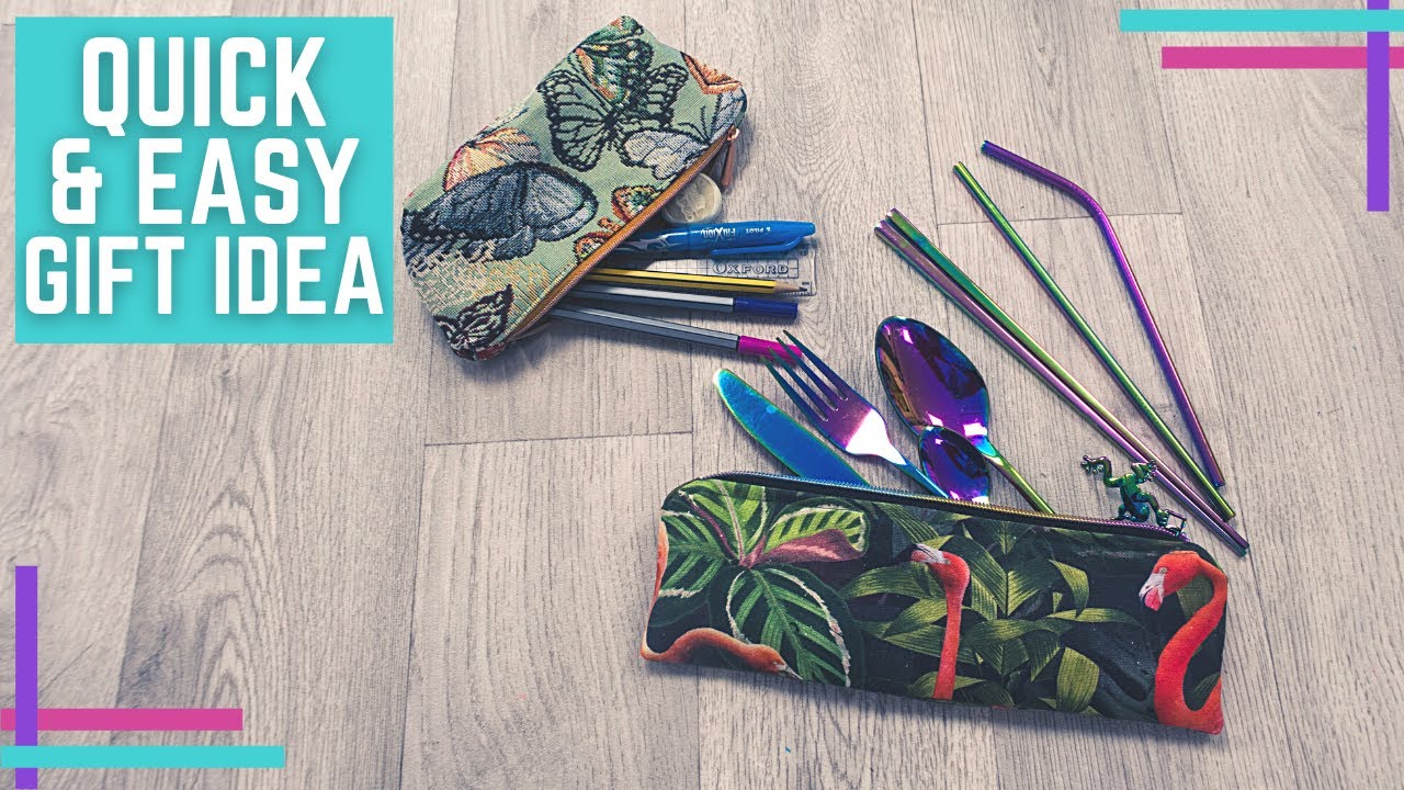 Quick & Easy Present Ideas! Need A Last Minute Gift? Pencil Case, Make ...