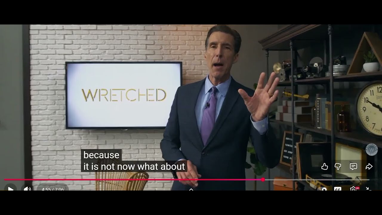 Todd Friel of Wretched claims that repentance is not a work??? (He ...