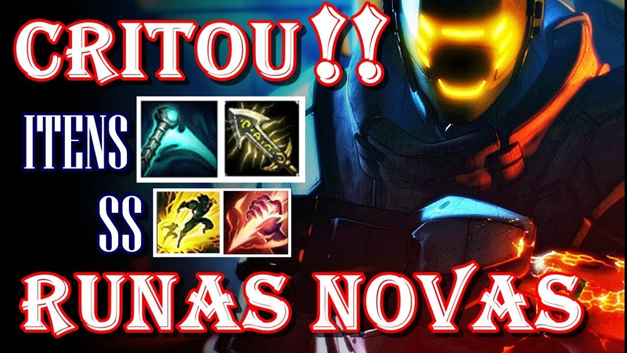 MASTER YI BUILD CRÍTICO COM AS RUNAS NOVAS É MUITO FORTE!! - YouTube