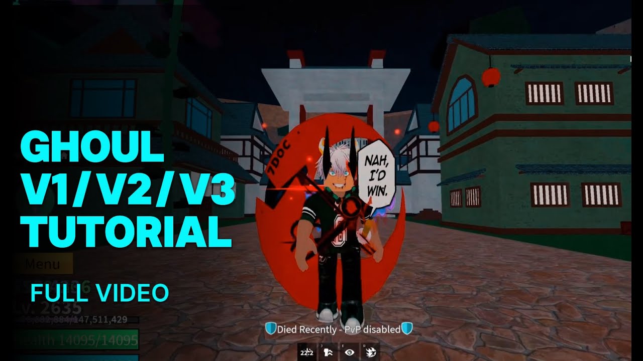 How to Get Ghoul V1/V2/V3 #roblox #bloxfruits - YouTube