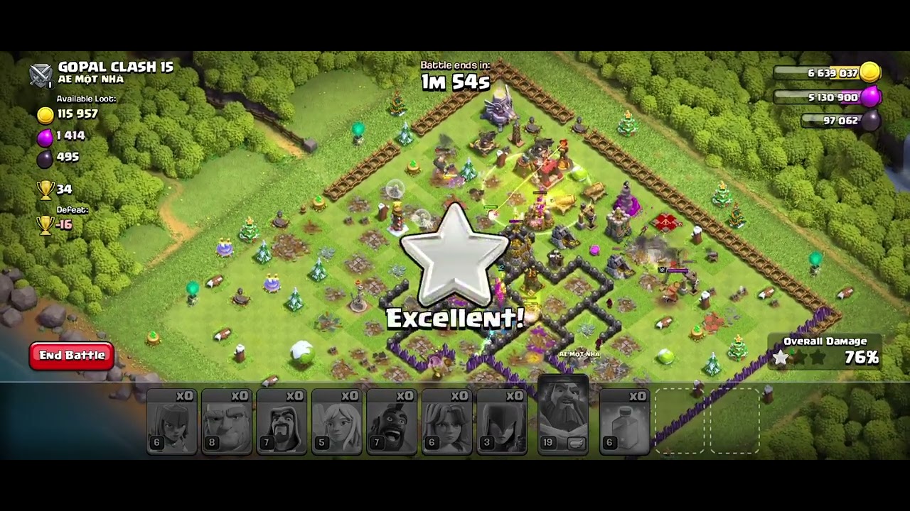 Clash of clans Raid Attack part 3 - YouTube