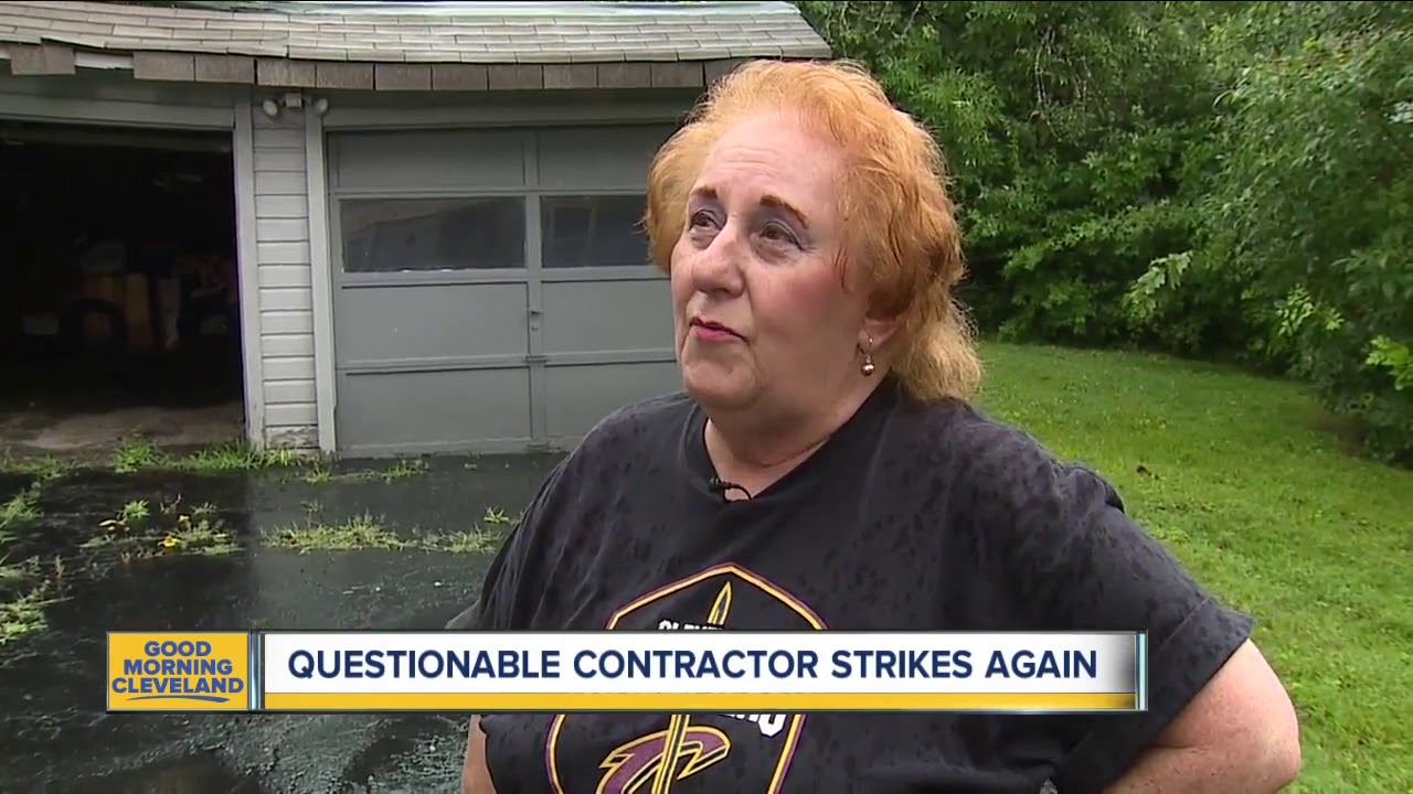 Questionable contractor strikes again - YouTube