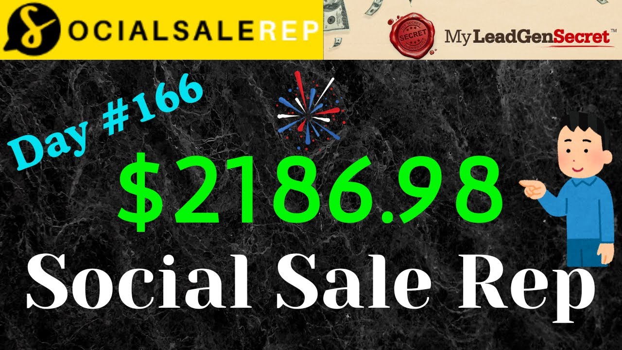 Social Sale Rep Case Study Day 166 - YouTube