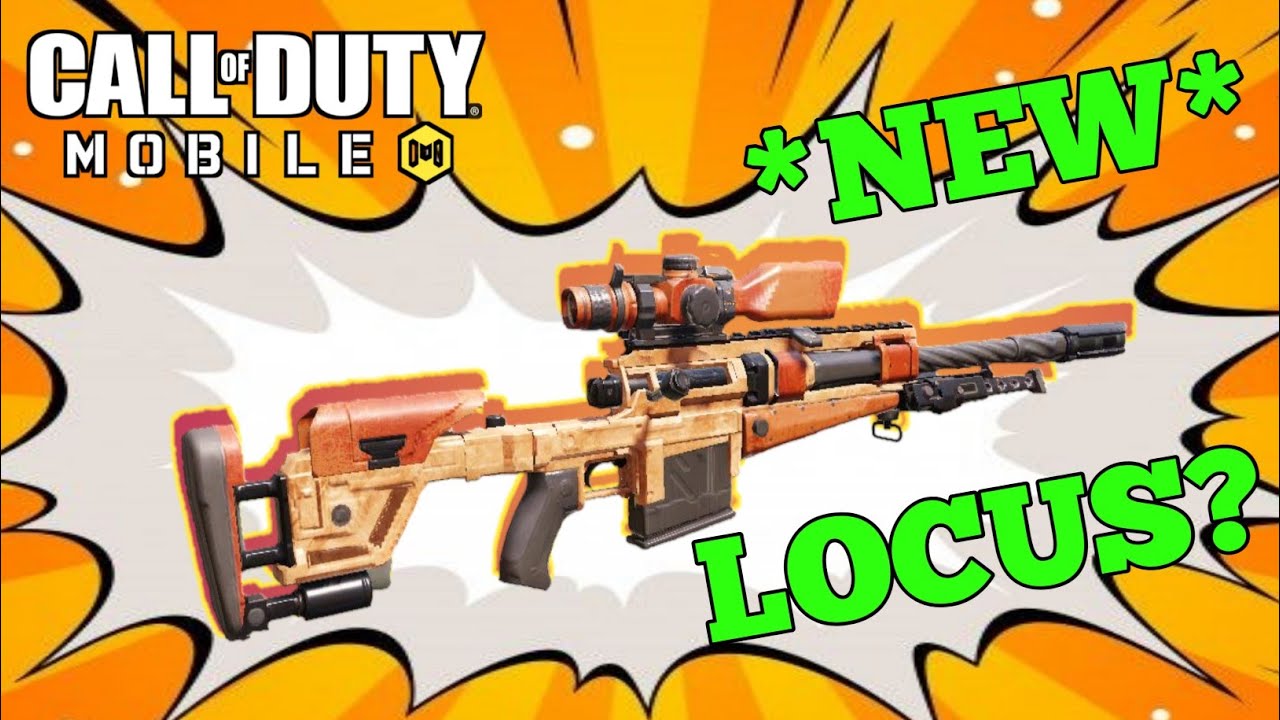 New Locus Sniper Gun | Call of duty Mobile New Updates|Codm - YouTube