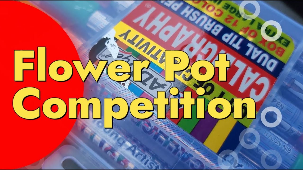 Flower Pot competition | Piperdiwala English Medium High School - YouTube
