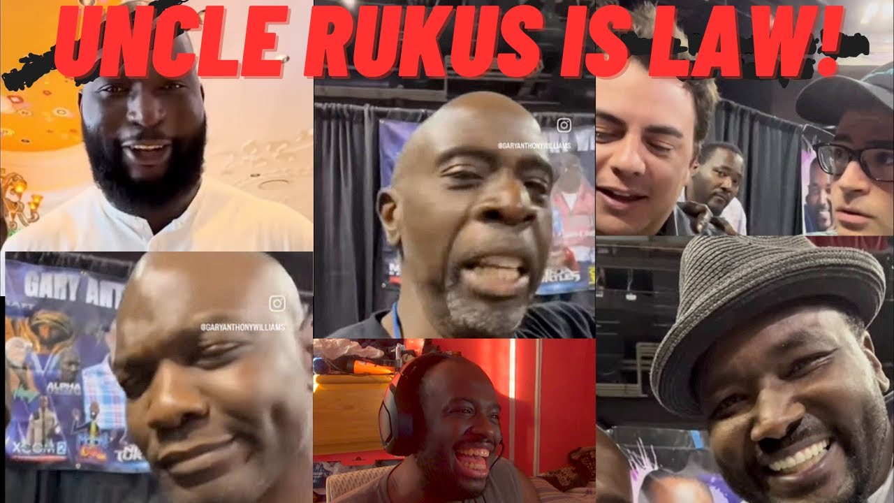 Uncle Rukus - Recent Video Compilation (Reaction) #garyanthonywilliams ...