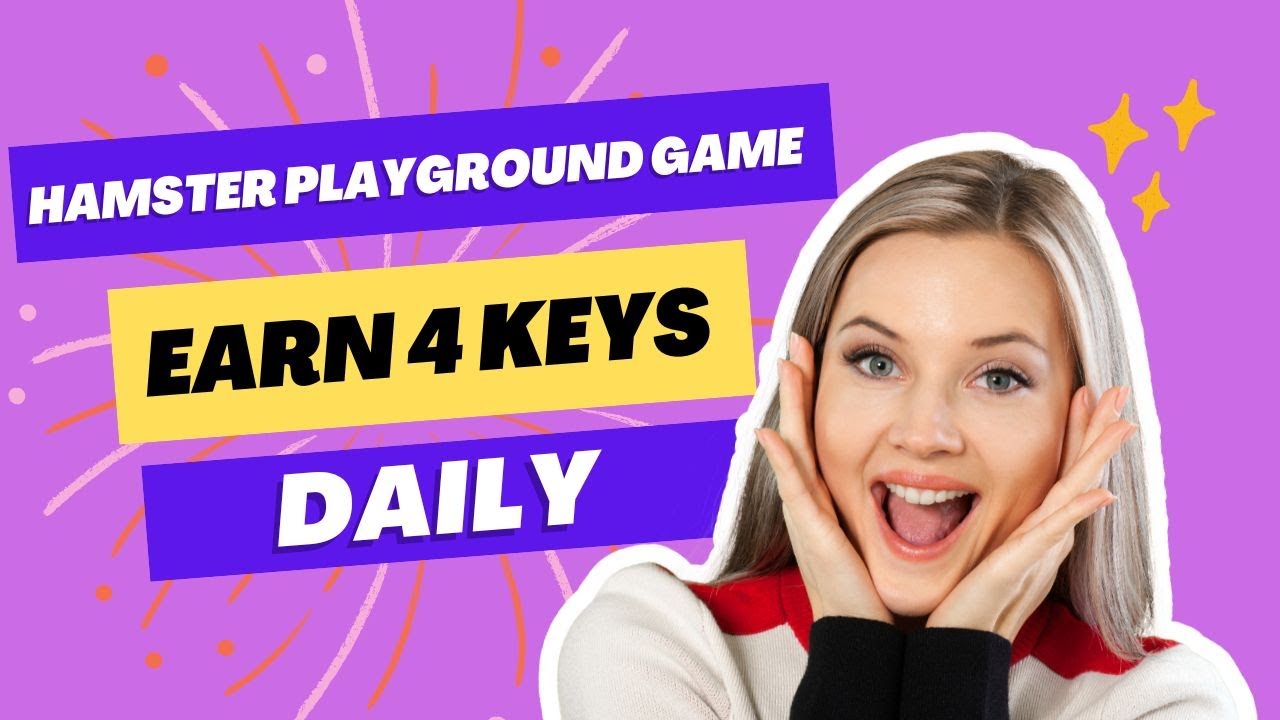 How to play Hamster PlayGround Games.How to win keys by playing Hamster ...