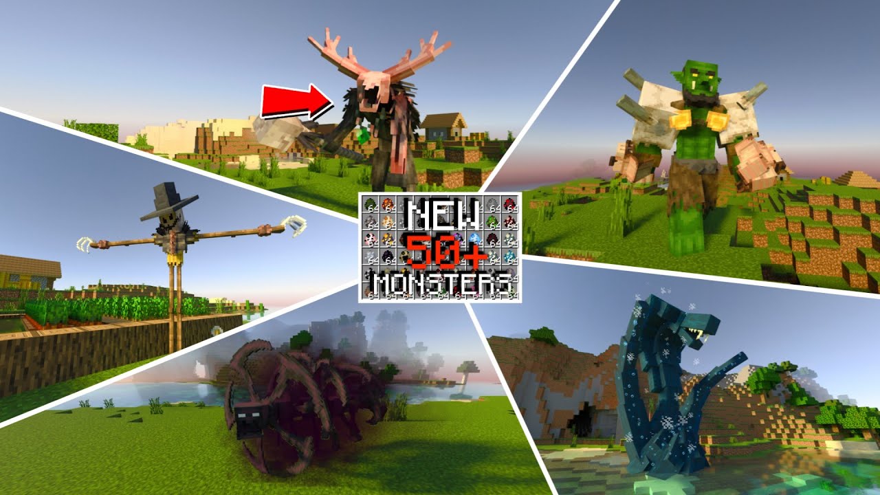 50+ MONSTERS !! RAME BANGET SEMUA MOBS MONSTER FANTASY ADA DISINI ...
