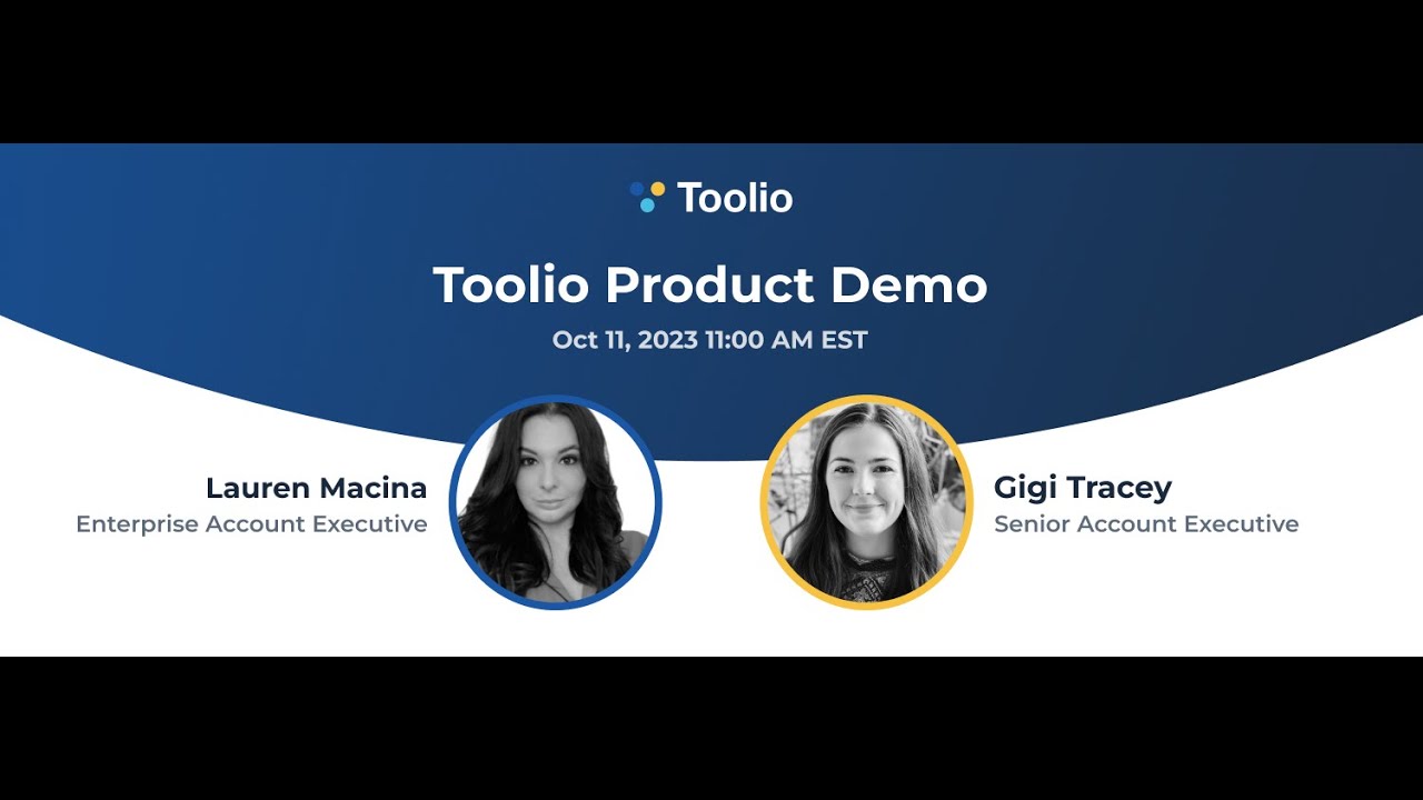 Toolio Product Demo - YouTube