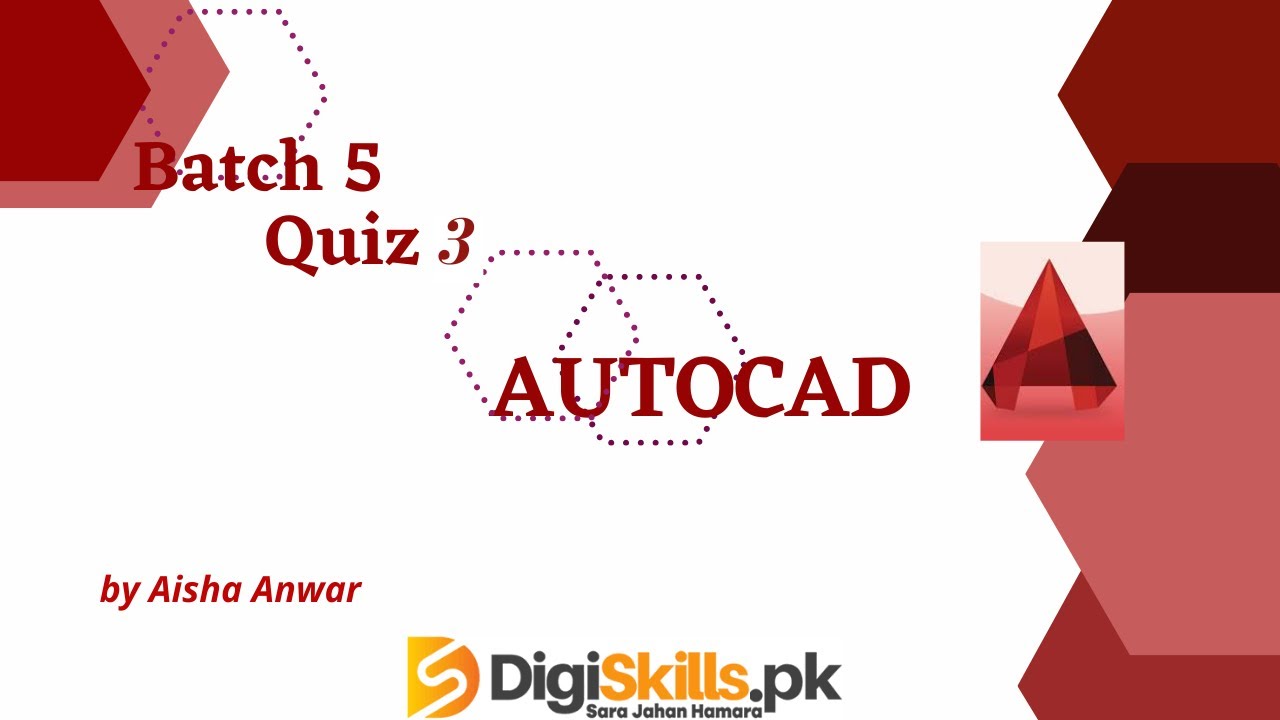 autocad quiz 3 batch 5 | dstp 2.0 batch 5 autocad quiz 3 2023 - YouTube