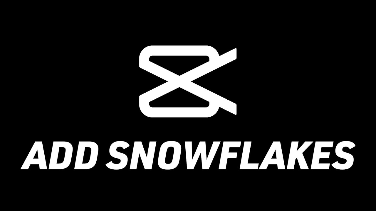 How To Add The Snowflake Effect In CapCut - YouTube