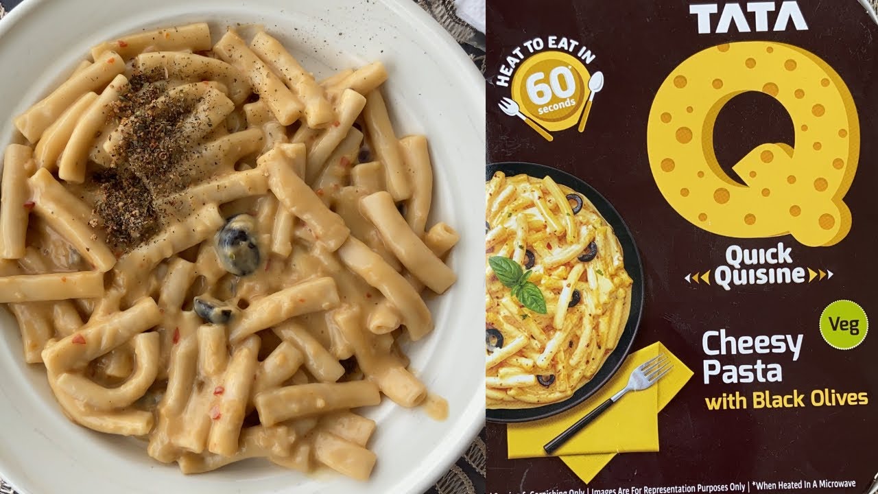 Tata Q Cheesy Pasta Review | So Saute - YouTube