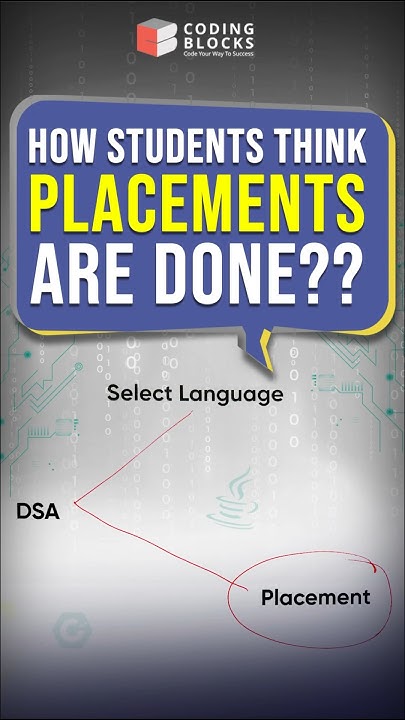 Cracking Placements: Expectations vs The Reality Check! #code #codingblocks #placement #dsa # ...