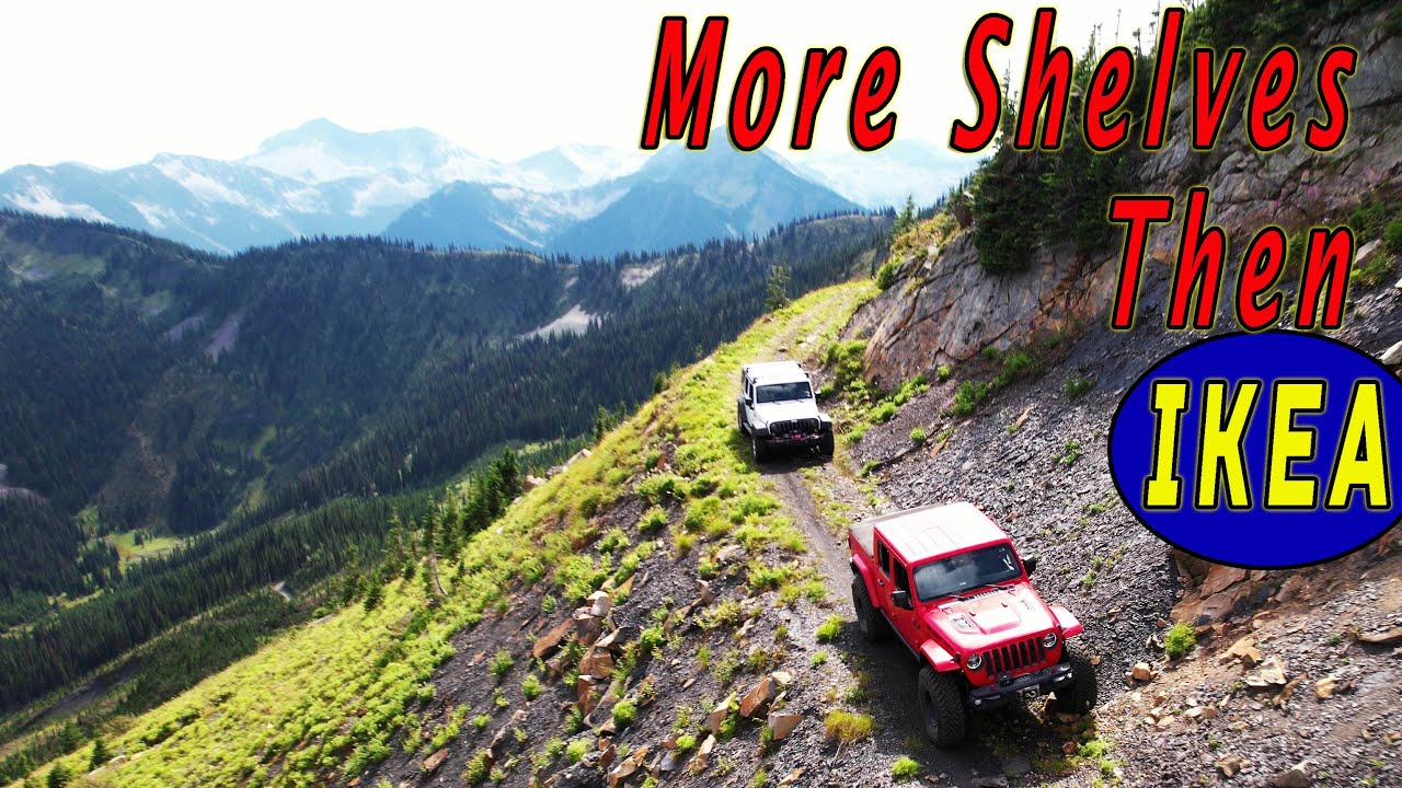 Extremely HIGH, STEEP and NARROW SHELF roads. - YouTube