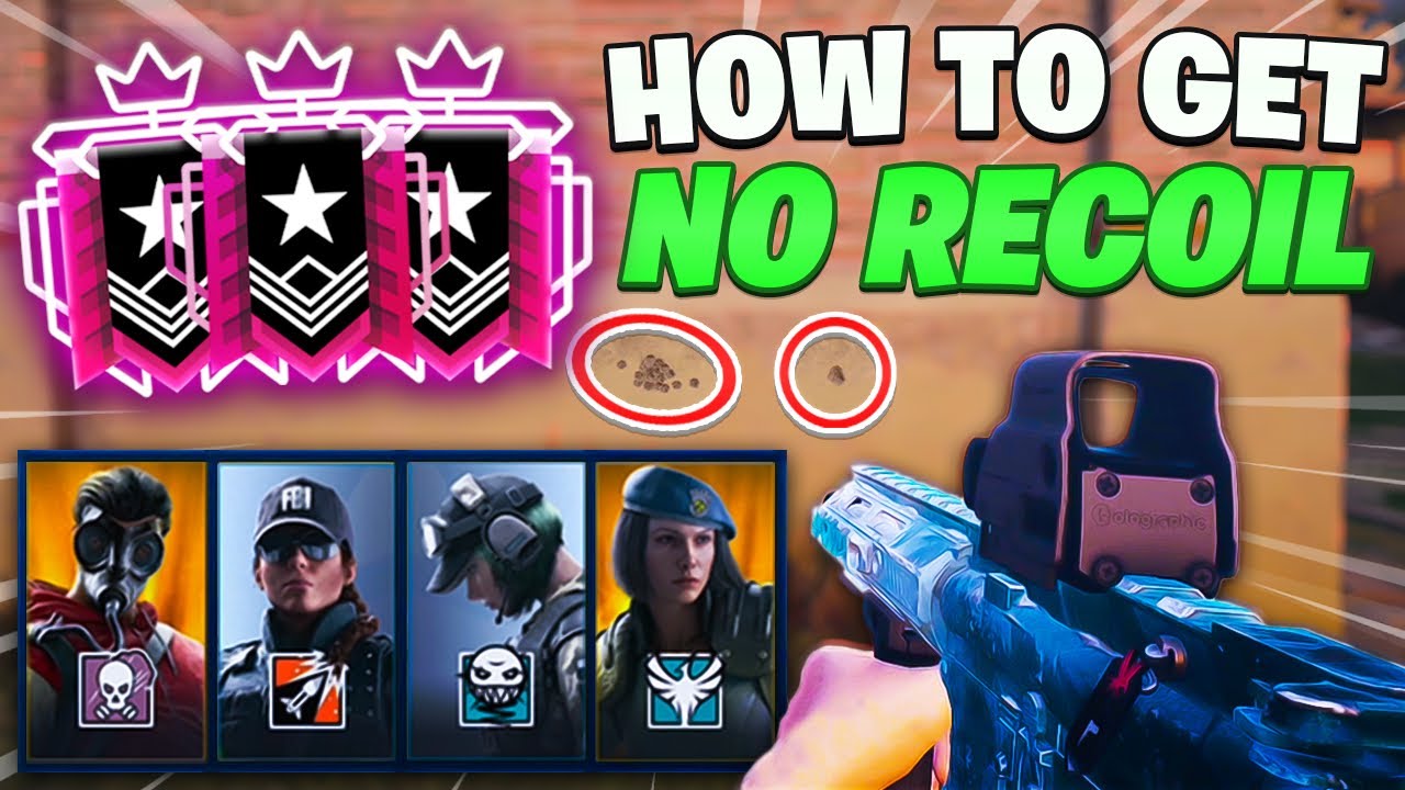 How To Get NO Recoil On Rainbow Six Siege Operation Crimson Heist XBOX ...