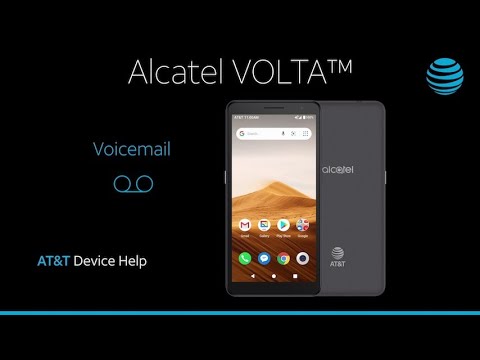 Learn How to use Voicemail on Your Alcatel VOLTA | AT&T Wireless - YouTube