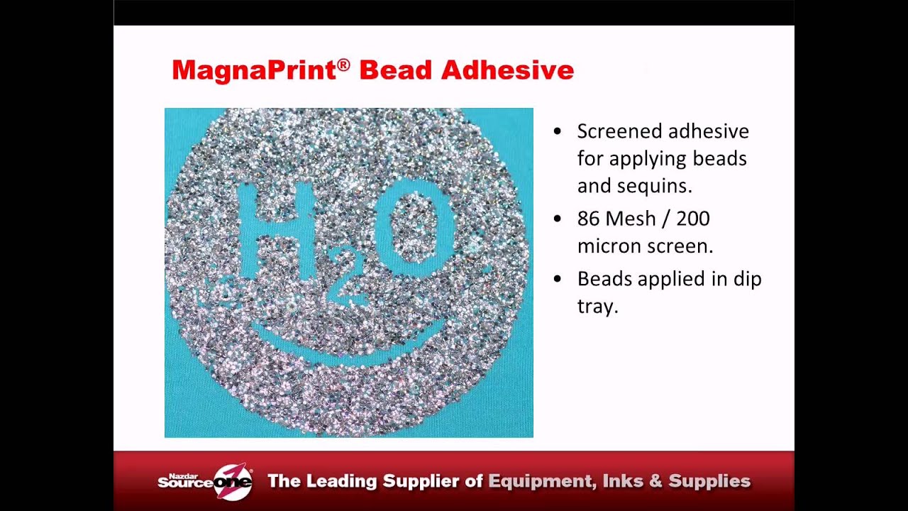 Webinar - Magna Colours - Water Base Special Effect Inks - YouTube