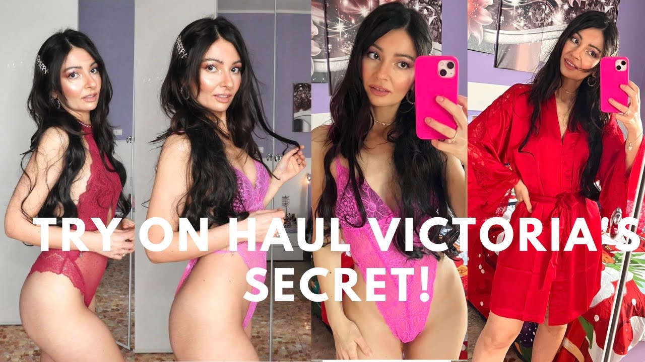 Victorias Secret Lingerie Try On Haul Youtube