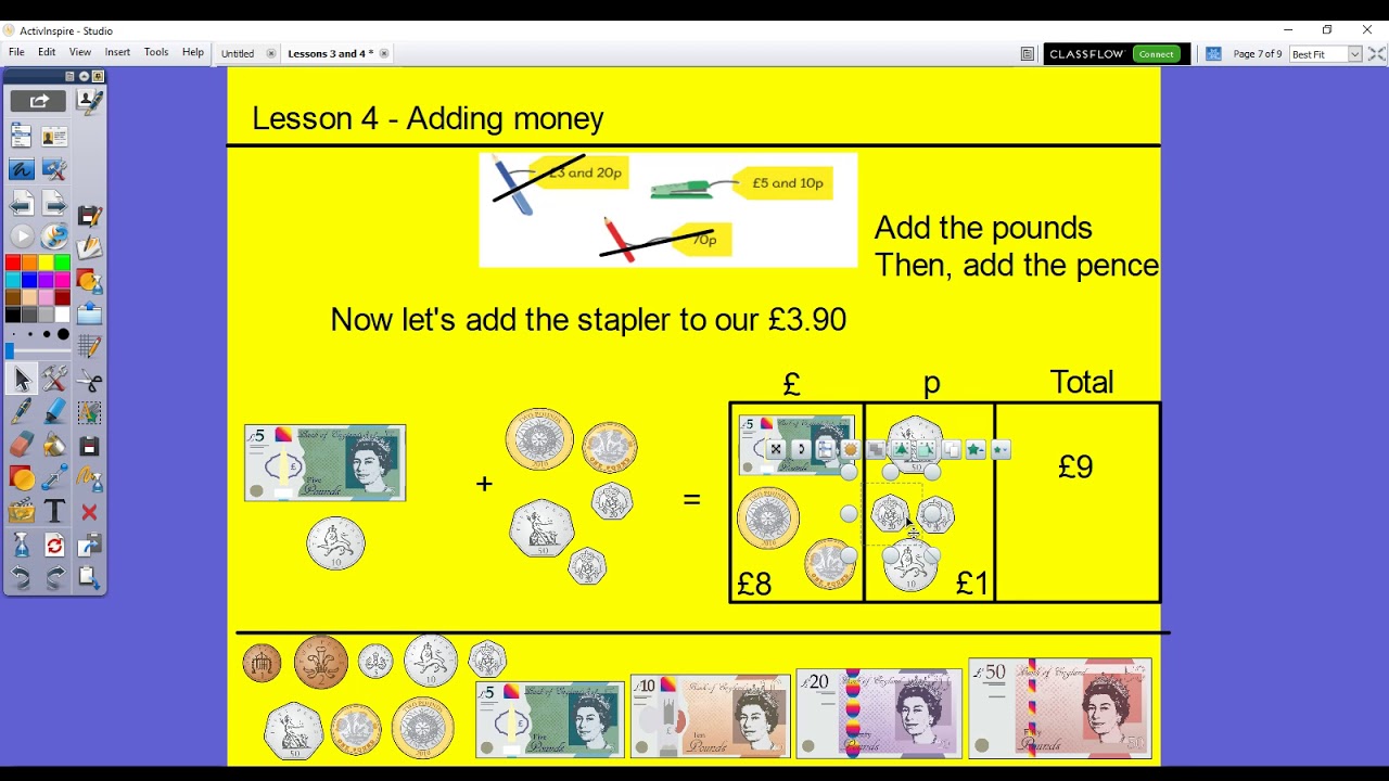 Lesson 4 Adding Money Year 3 YouTube Lesson 4 Adding Money Year 3 YouTube