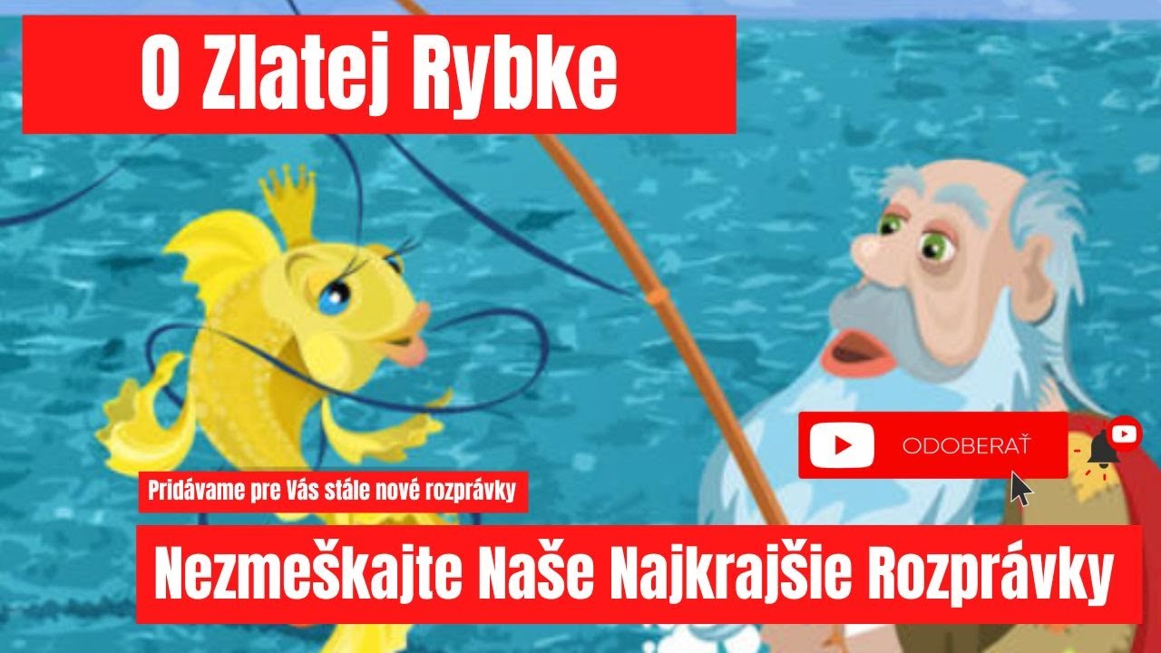 O Zlatej Rybke | Rozprávka na Počúvanie | Audio Rozprávka | Zlatá Rybka ...