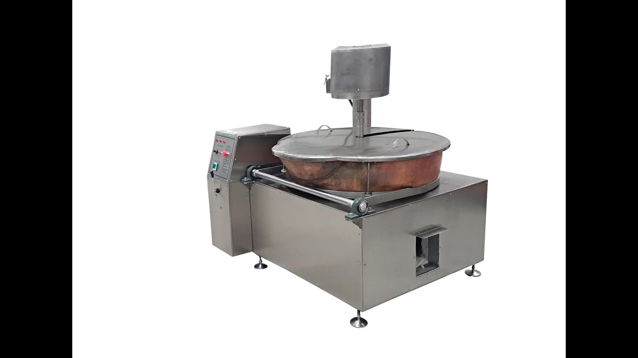 Turkish Delight Cooker Machine with Copper Boiler - Bakır Kazanlı Lokum ...