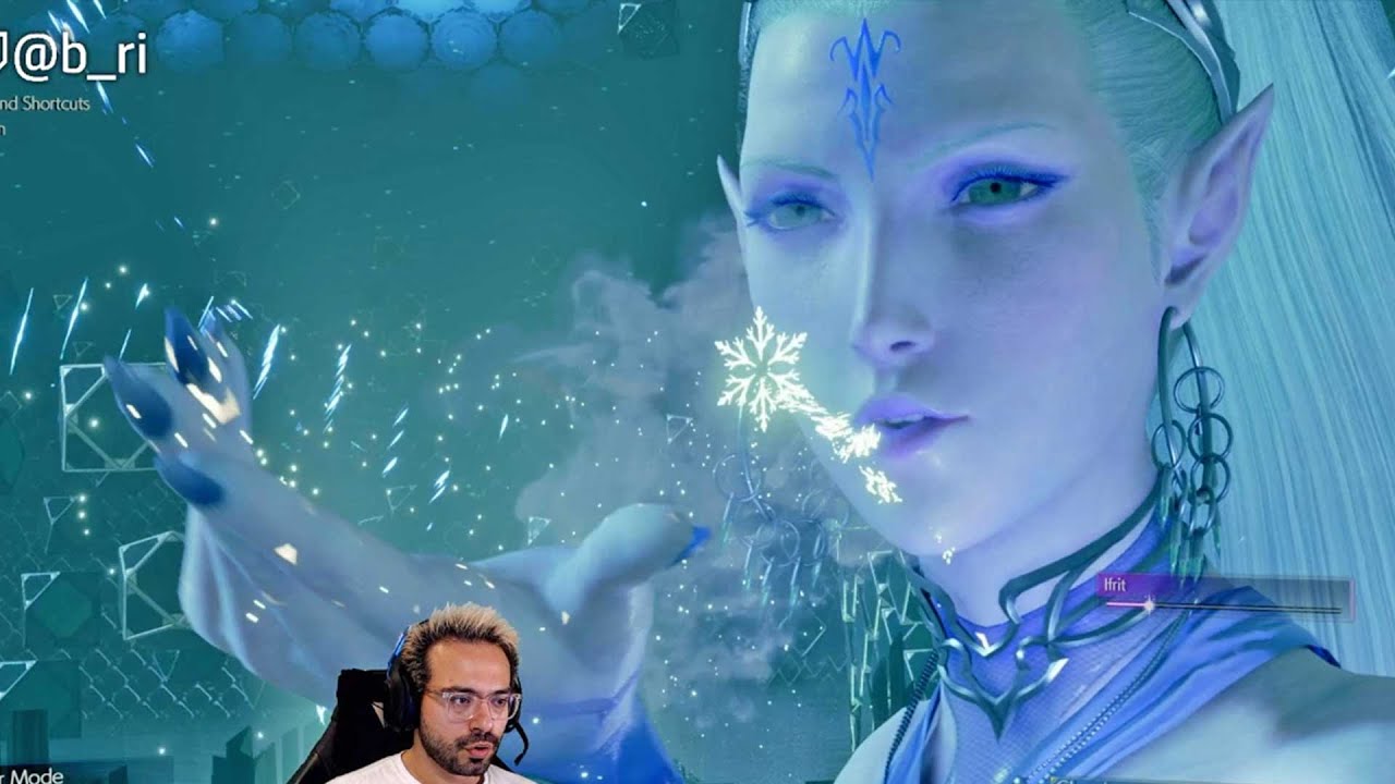 Final Fantasy VII Remake - Shiva VR Boss Fight - YouTube