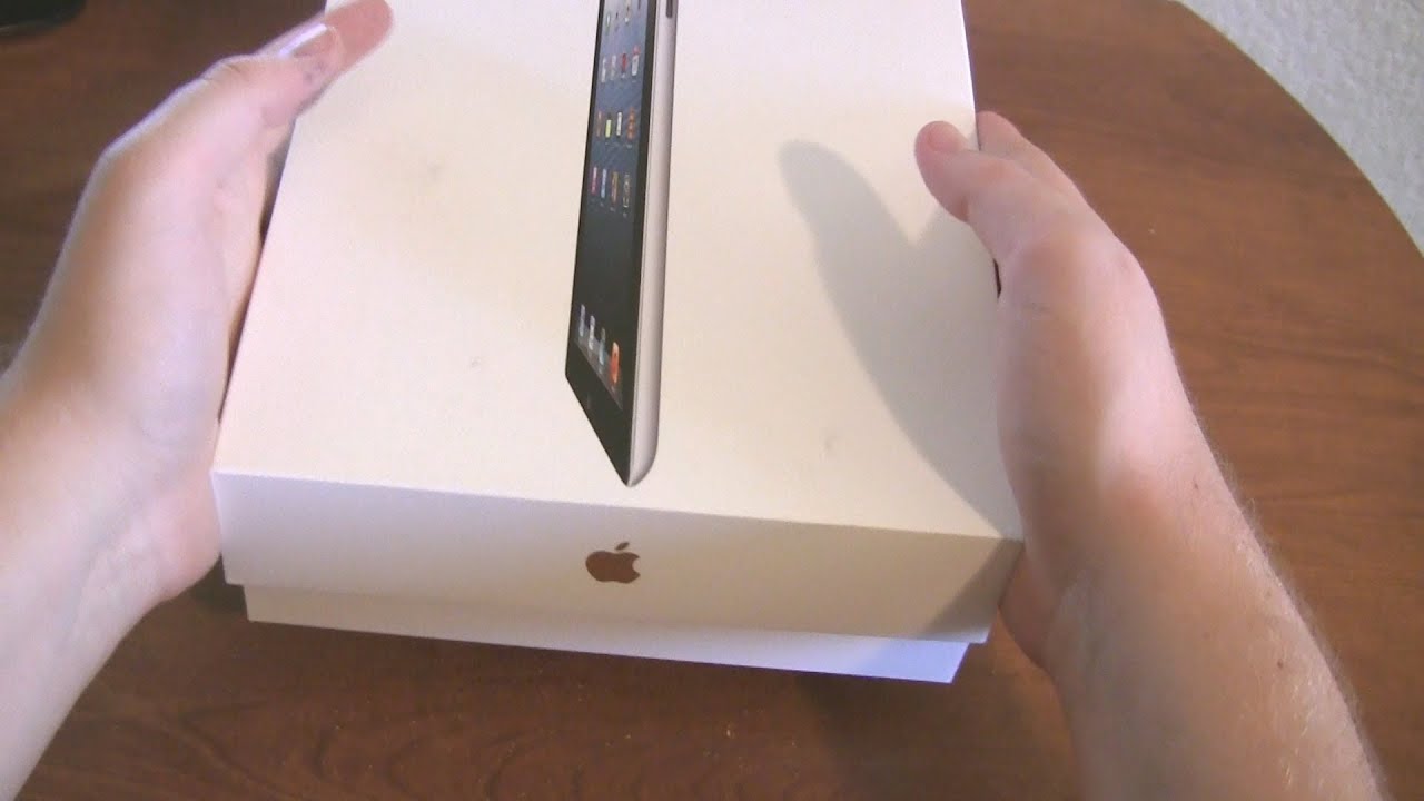 Unboxing - iPad 4 + Setup - YouTube