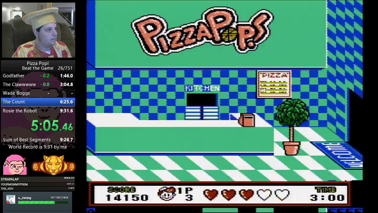 [NES] Pizza Pop! WR 9:27 - YouTube