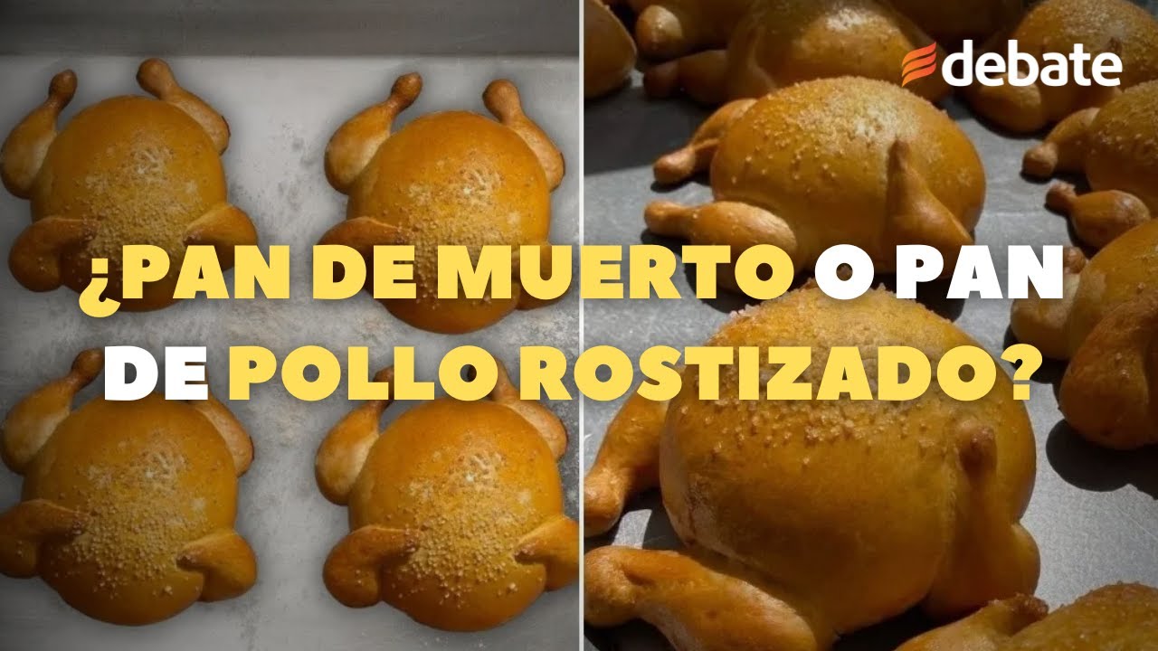 "Yo puro chicken": ¿Pan de muerto o pan de pollo rostizado? - YouTube