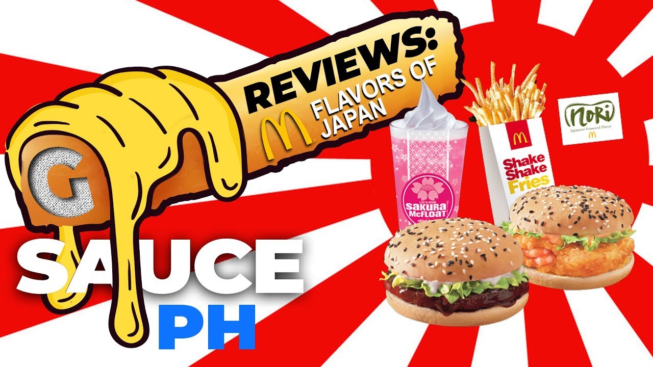 The Latest McDo CRAZE!!! McDonald's "Flavors of Japan" Food Review ...