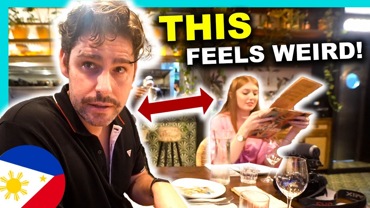 Romantic DINNER DATE in BGC Manila - YouTube