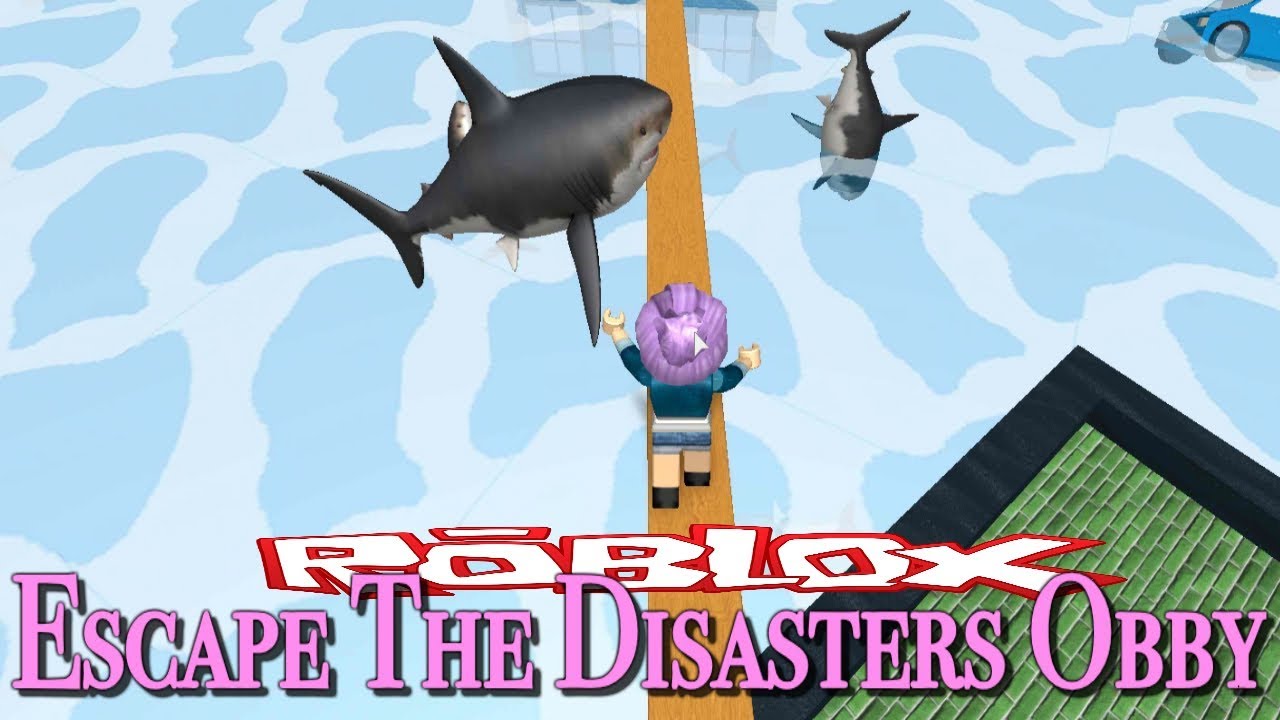 Where Did These Sharks Come From??? - Roblox Escape The Disasters Obby ...