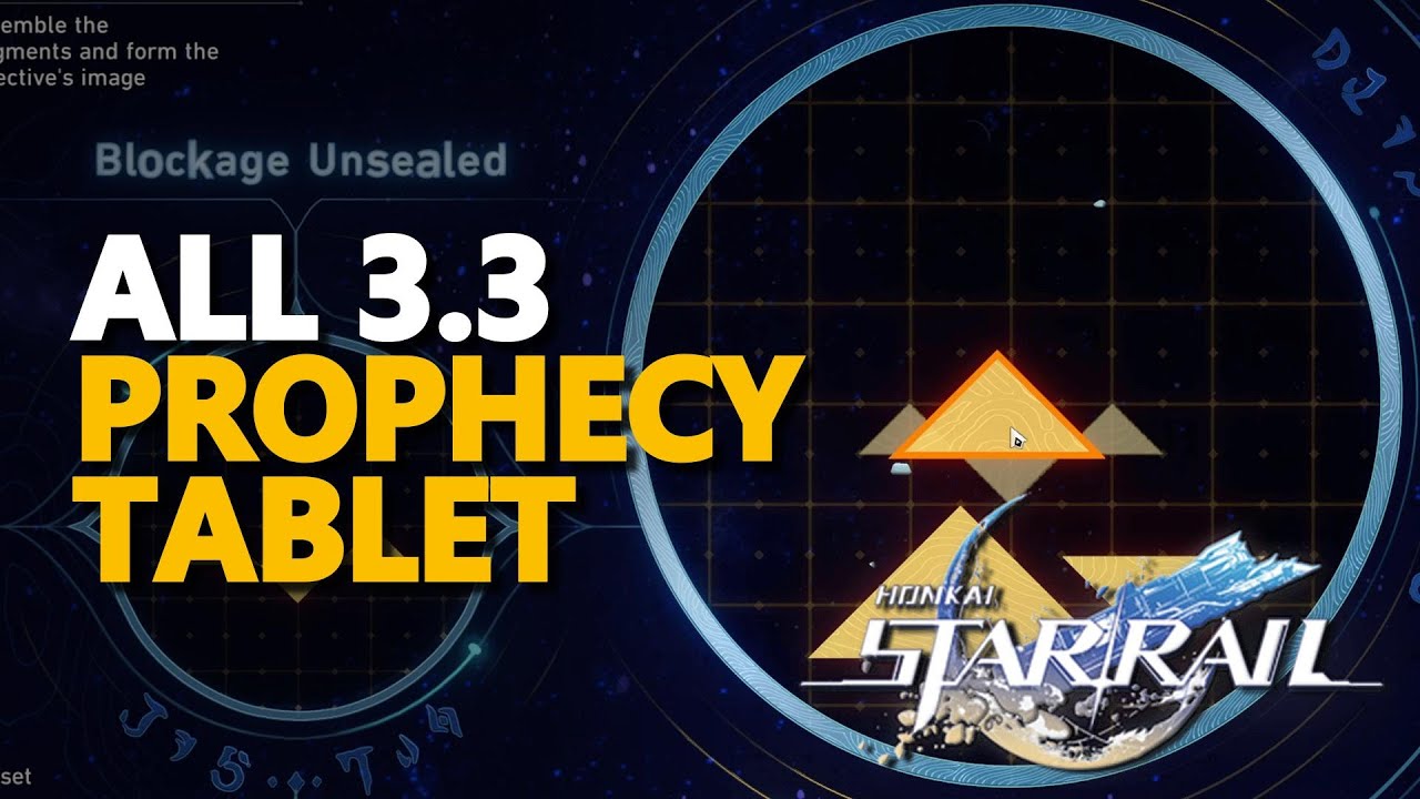 All Harvest Prophecy Tablet 3.3 Puzzles Honkai Star Rail - YouTube