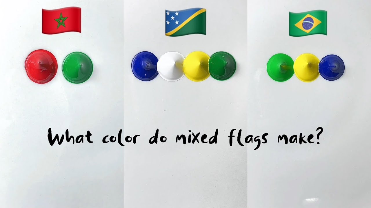 What color do mixed flags make? - YouTube