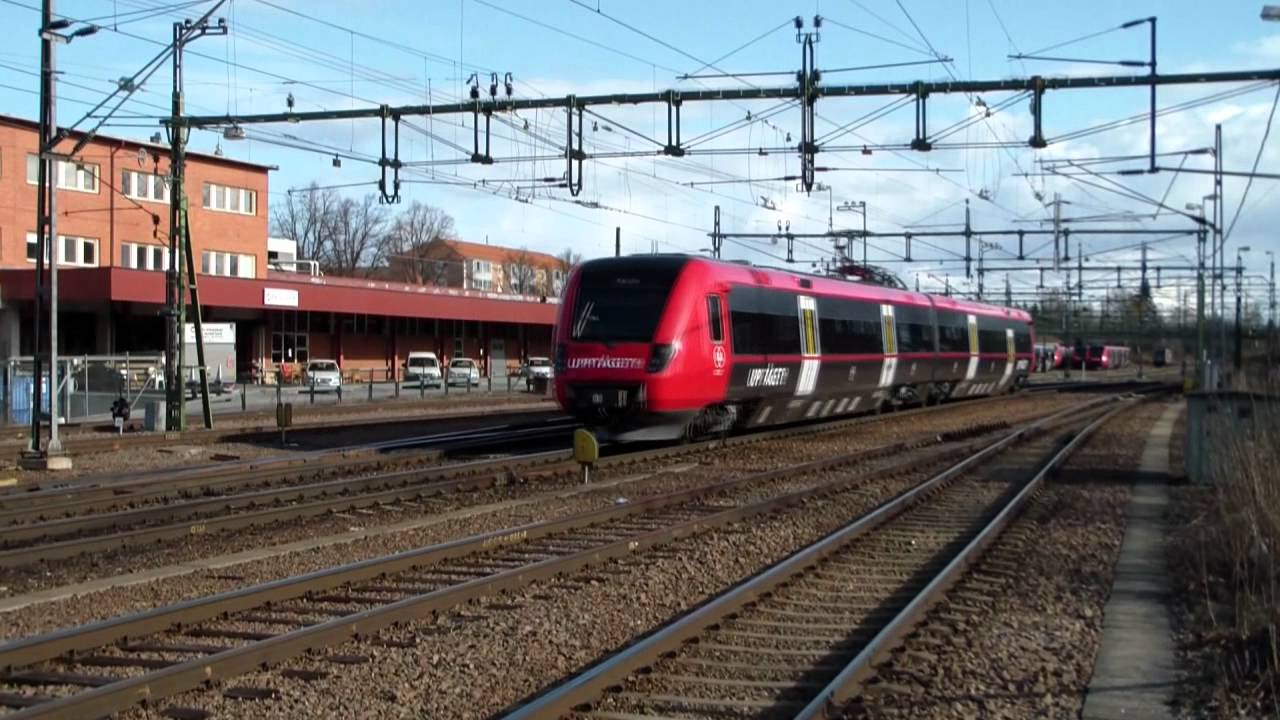 X50 departs Gävle - Tåg / Train - YouTube