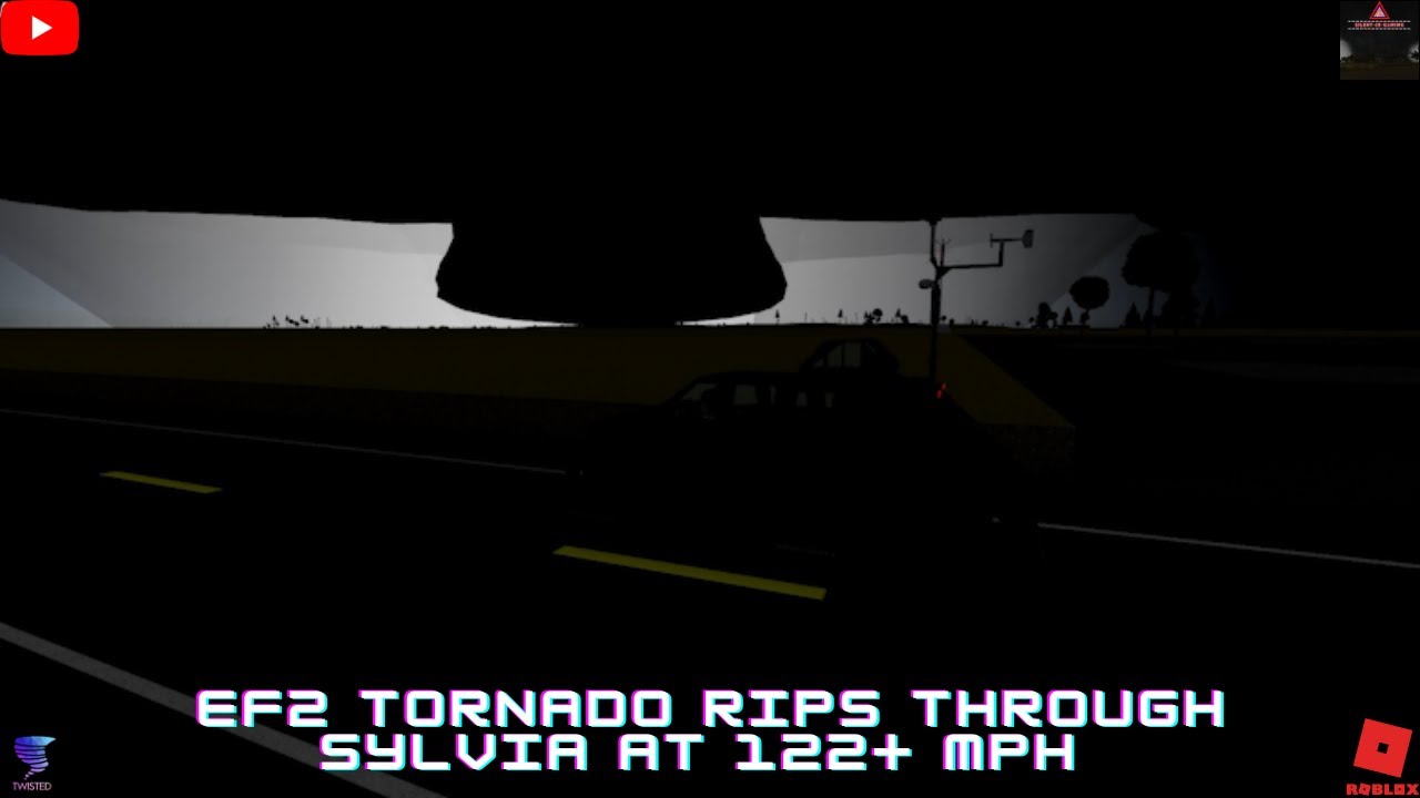EF2 Tornado Rips Through Sylvia!!! - YouTube
