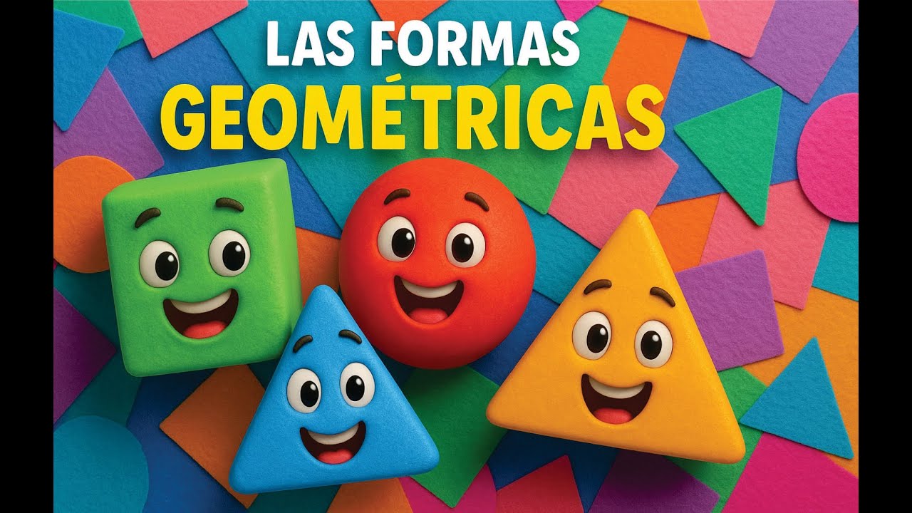 Qué Forma Tiene? Aprende las Figuras Geométricas ¡Súper Divertido y con ...